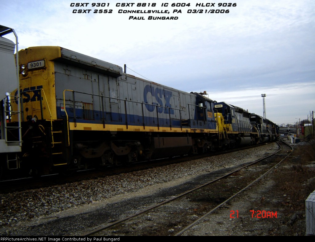 CSX 9301 RCPHG6 (ex-CSX 7072 C30-7) 03/21/2006